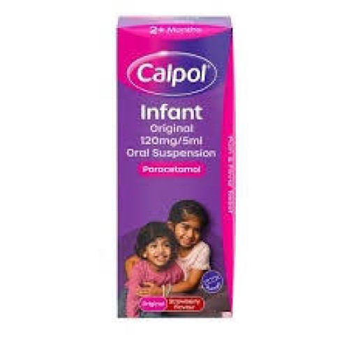 Buy Calpol Infant (2+ Months) 120mg/5ml Oral suspension (200ml) by ...