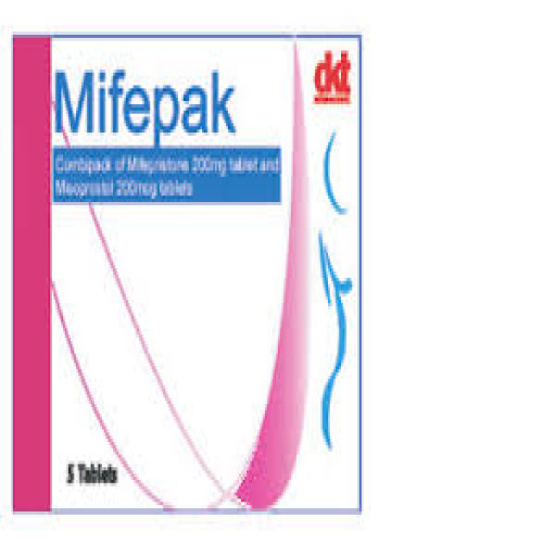 Buy MIFEPAK COMBIPACK OF MIFEPRISTONE 200mg AND MISOPROSTOL 200mcg ...
